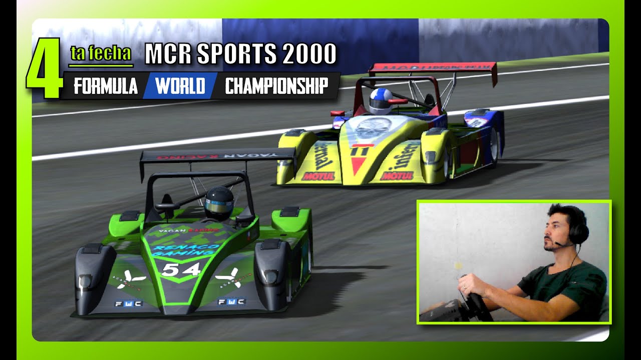 4ta Fecha MCR Sports 2000 Silverstone Automobilista - YouTube