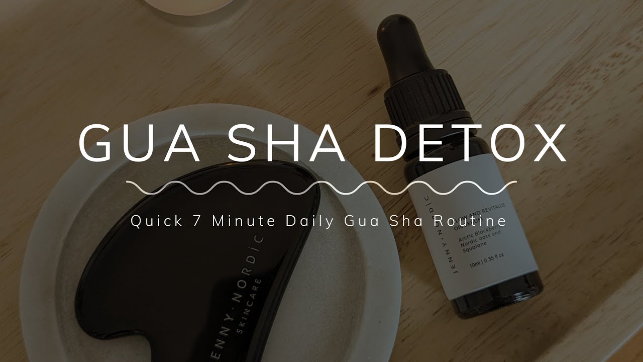 7 Minute Quick Every Day Gua Sha Routine - YouTube