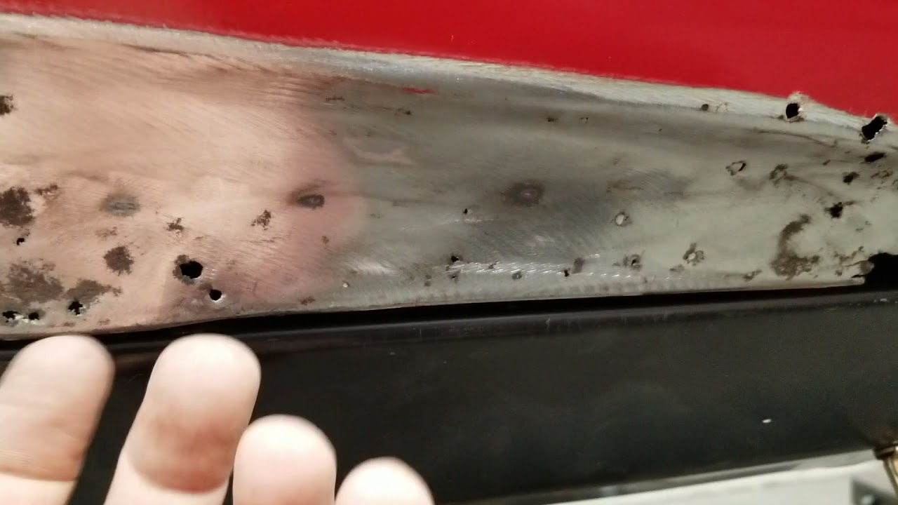 68 Camaro Rust Recovery Project Rocker Panel Replacement - YouTube