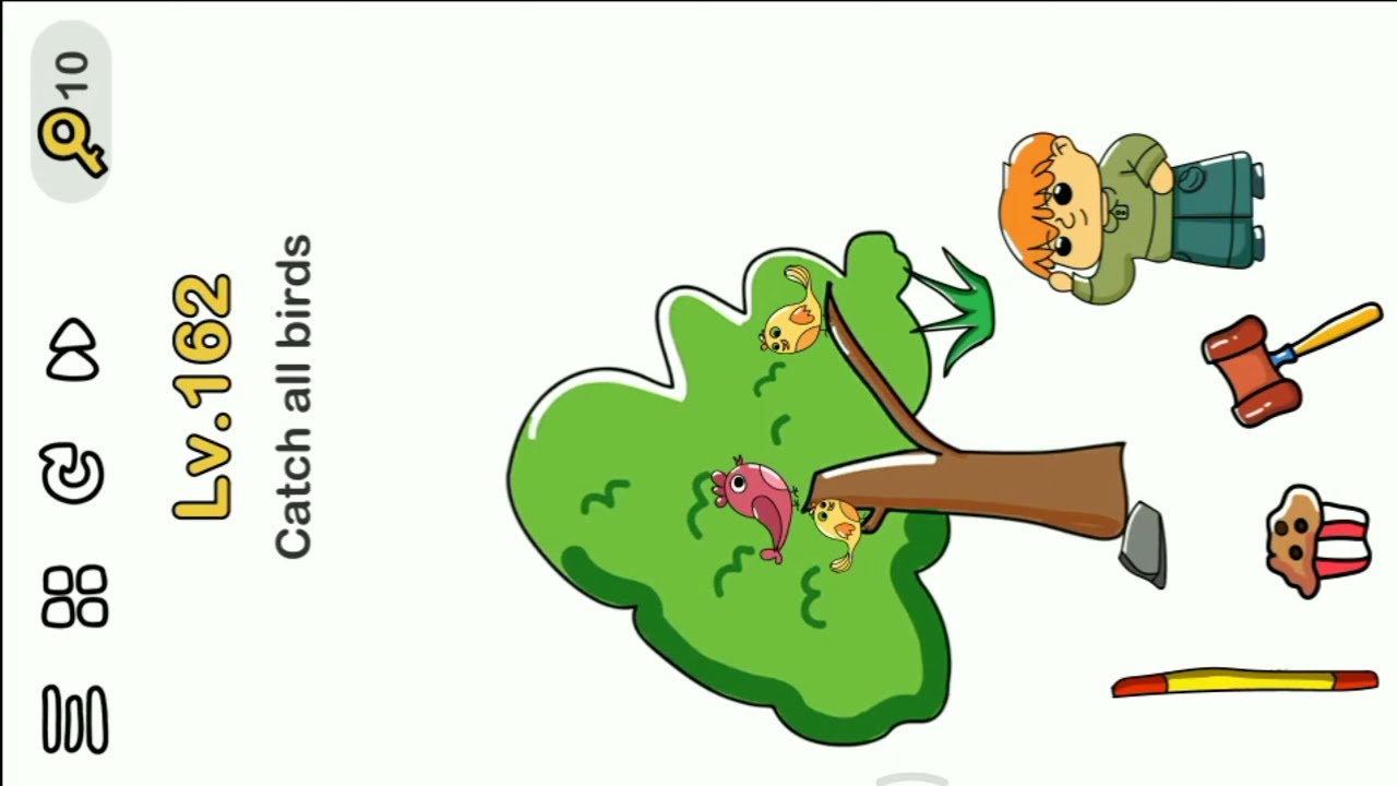 Brain Out Level 167 || Catch All Birds. - YouTube