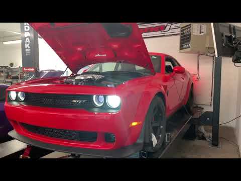 DODGE DEMON MAKES OVER 900 WHP/TQ AT DYNO!
