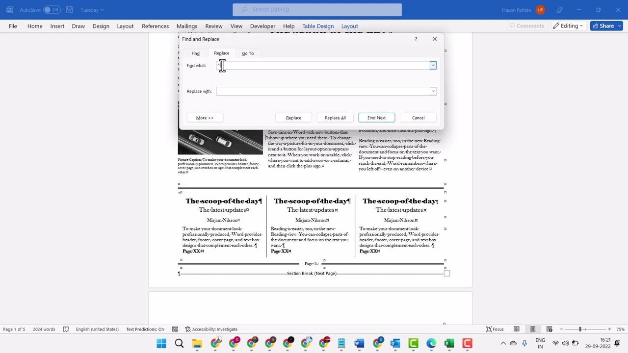 How To Remove A Section Break In Microsoft Word YouTube How To Remove A Section Break In Microsoft Word YouTube