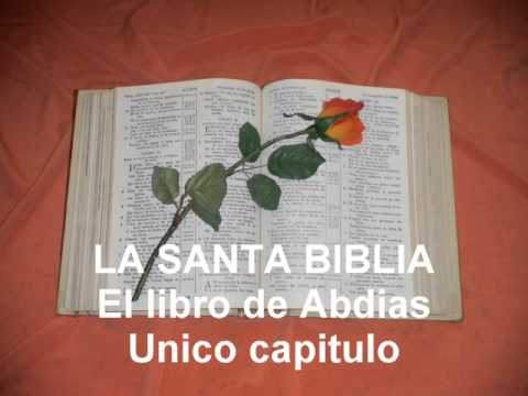 LA SANTA BIBLIA. El libro de Abdias. Unico capitulo. - YouTube