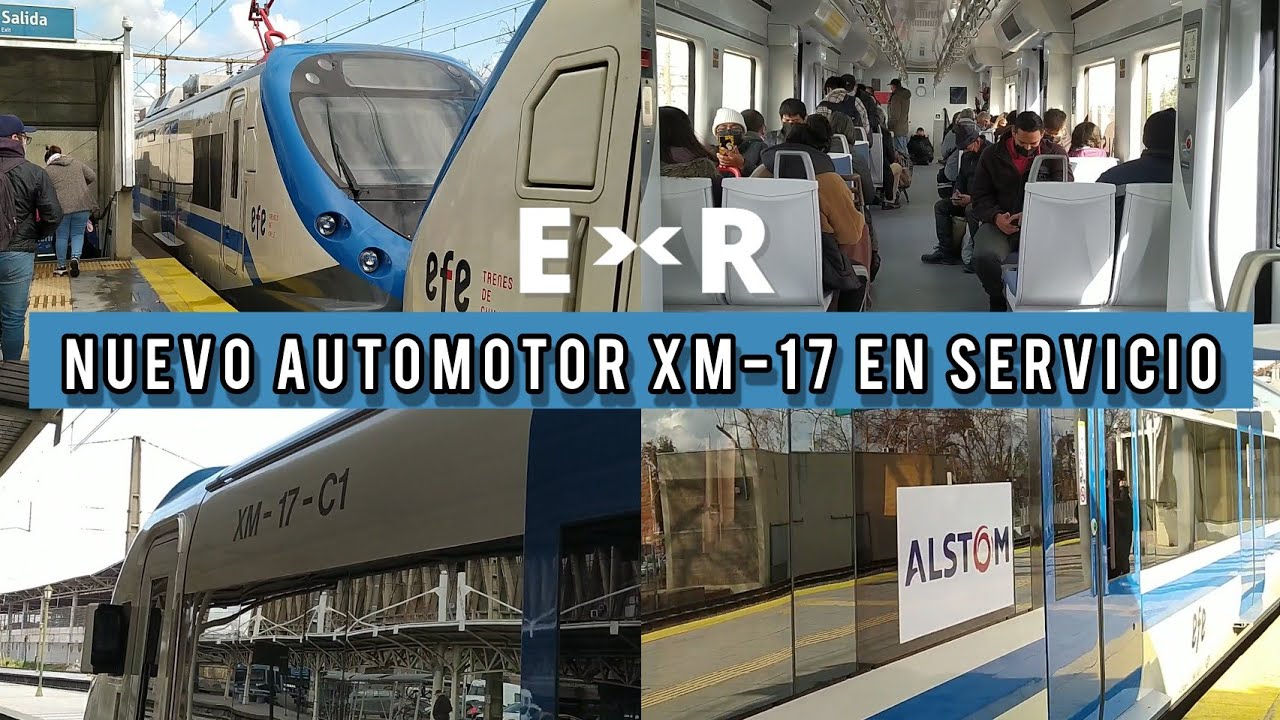 CONOCIENDO EL NUEVO TREN DEL METROTREN NOS | AUTOMOTOR XM-17 EN VIAJE ...