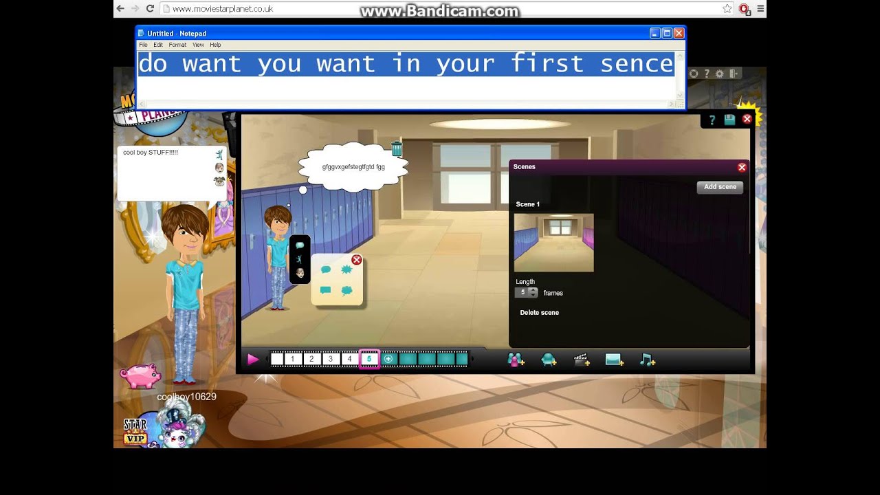 how to change the background of your movie on msp - YouTube