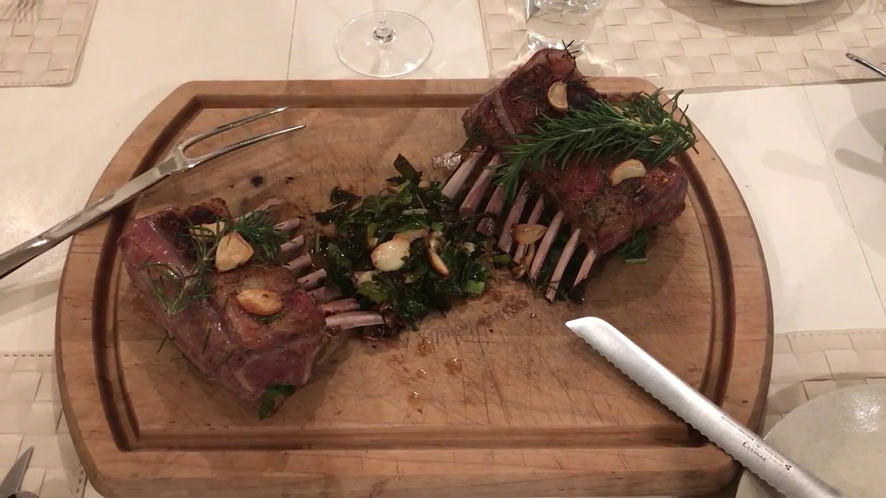 NEWZEE Rack of Lamb Plating - YouTube