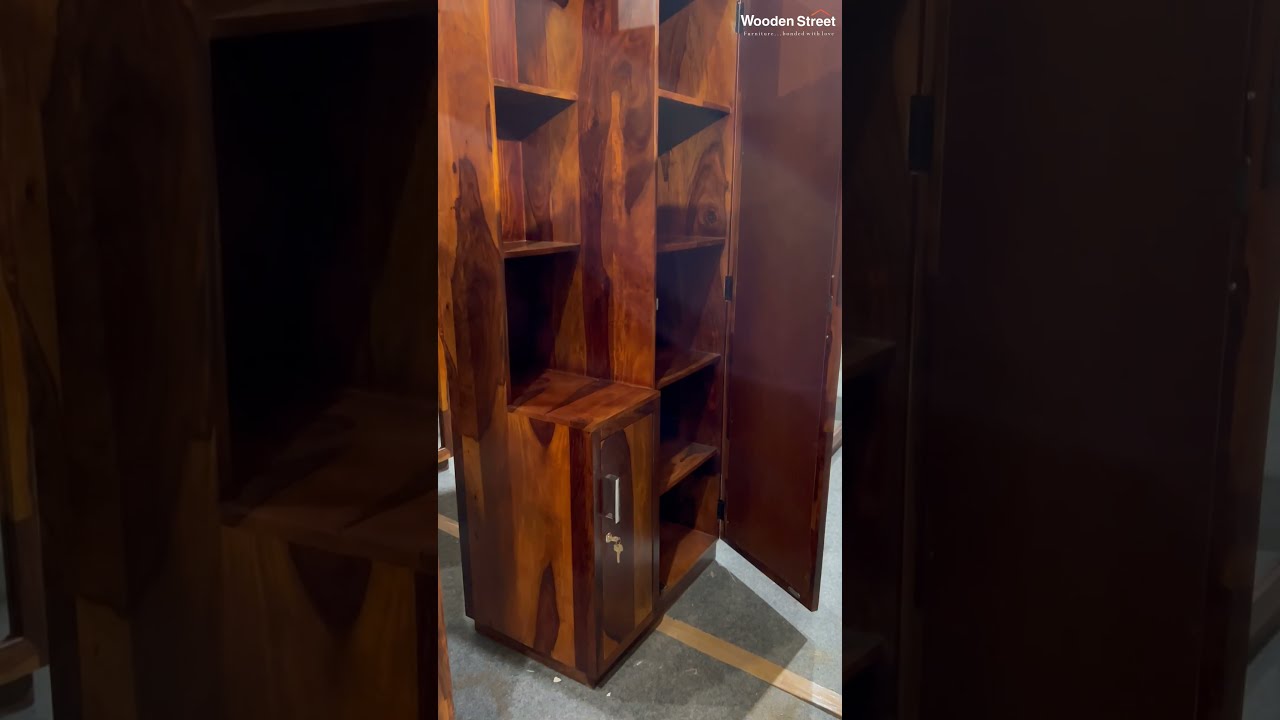 Sharon Dressing Table with Long Mirror and Storage Factory Bulk Production WoodenStreet