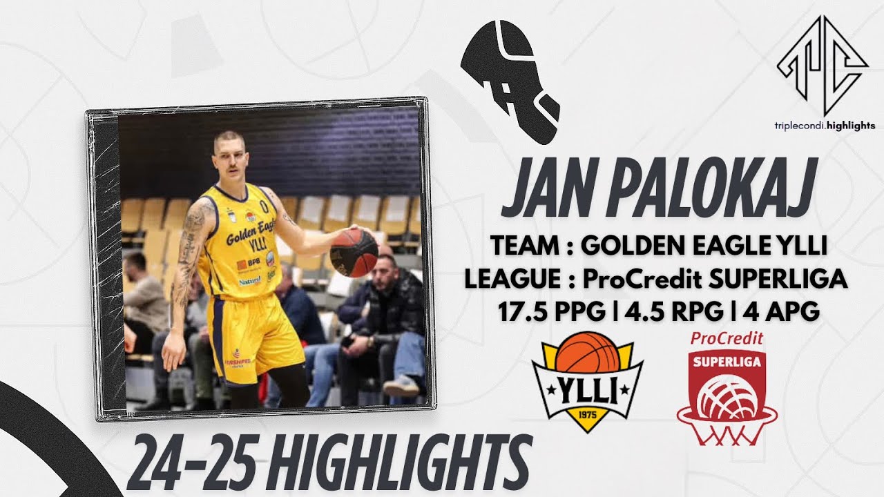 JAN PALOKAJ - 24/25 FULL SEASON HIGHLIGHTS - YouTube