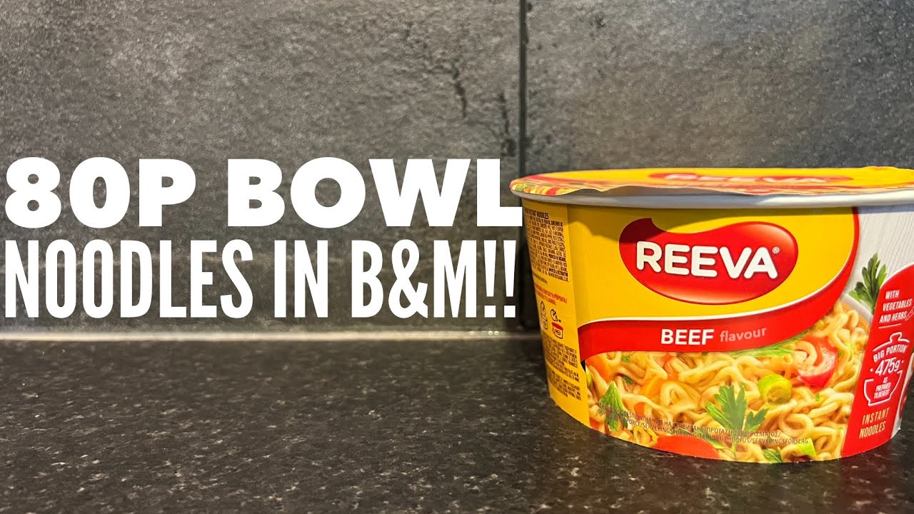 Reeva Beef Flavour Ramen Noodles Review - YouTube