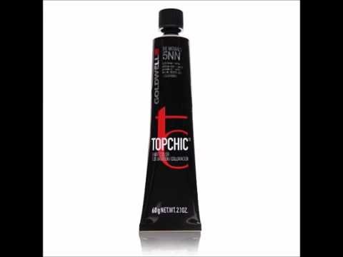 GOLDWELL Topchic Hair Color 5NN Light Brown - YouTube