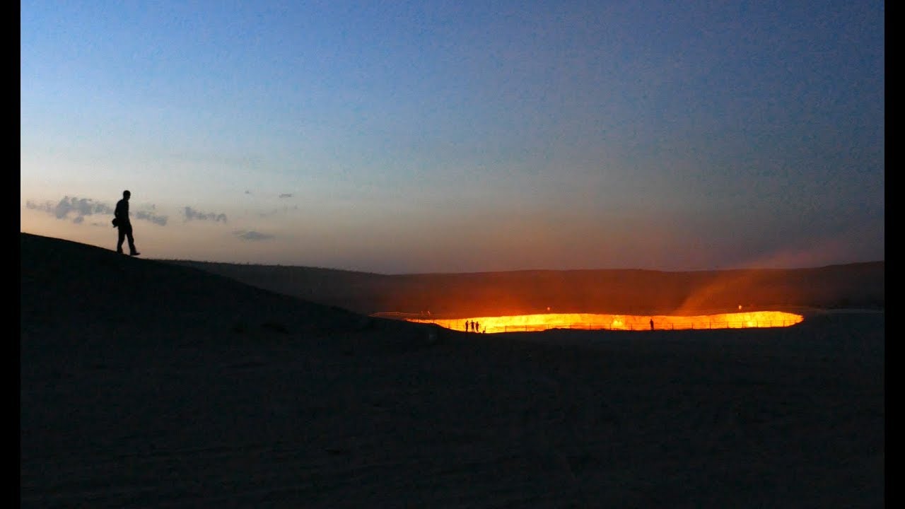 Turkmenistan: Darvaza crater, Kow ata cave, Yangykala canyon and desert ...