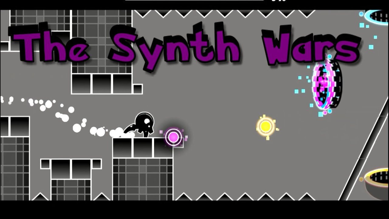 The Synth Wars Geometry dash Layout - YouTube