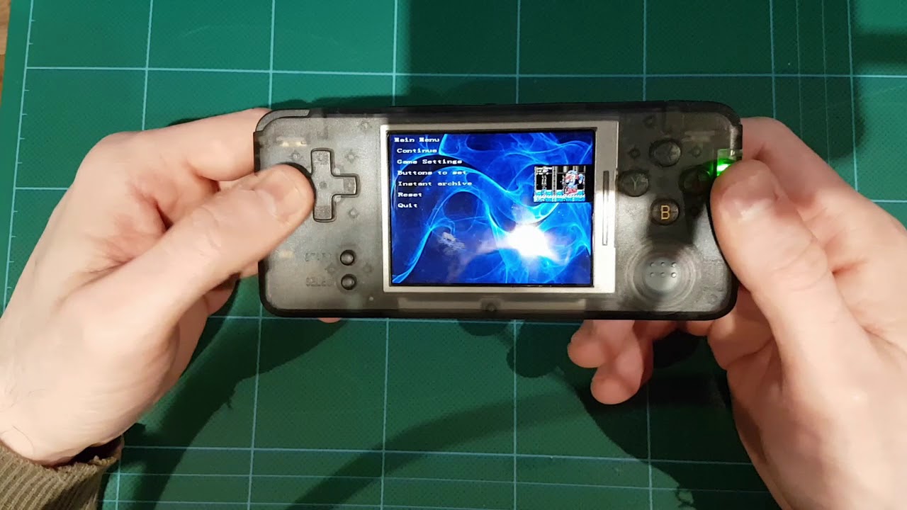 RS-97 Retrogame emulation handheld console review final verdict - YouTube