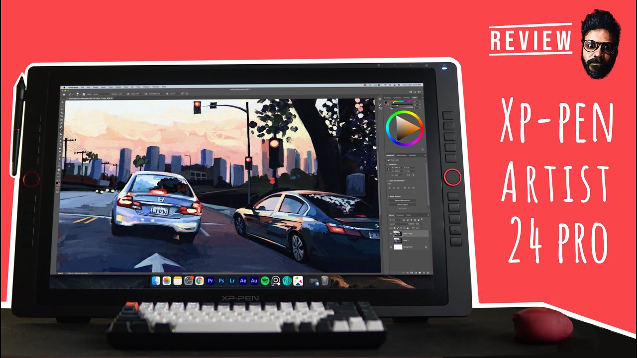 XP-Pen Artist 24 Pro Review: Bigger than you think! - YouTube