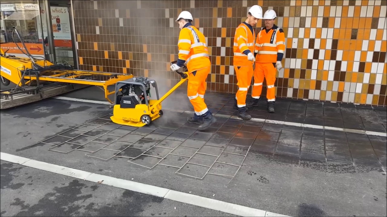 Street Printing Process - Bitterne Precinct - YouTube