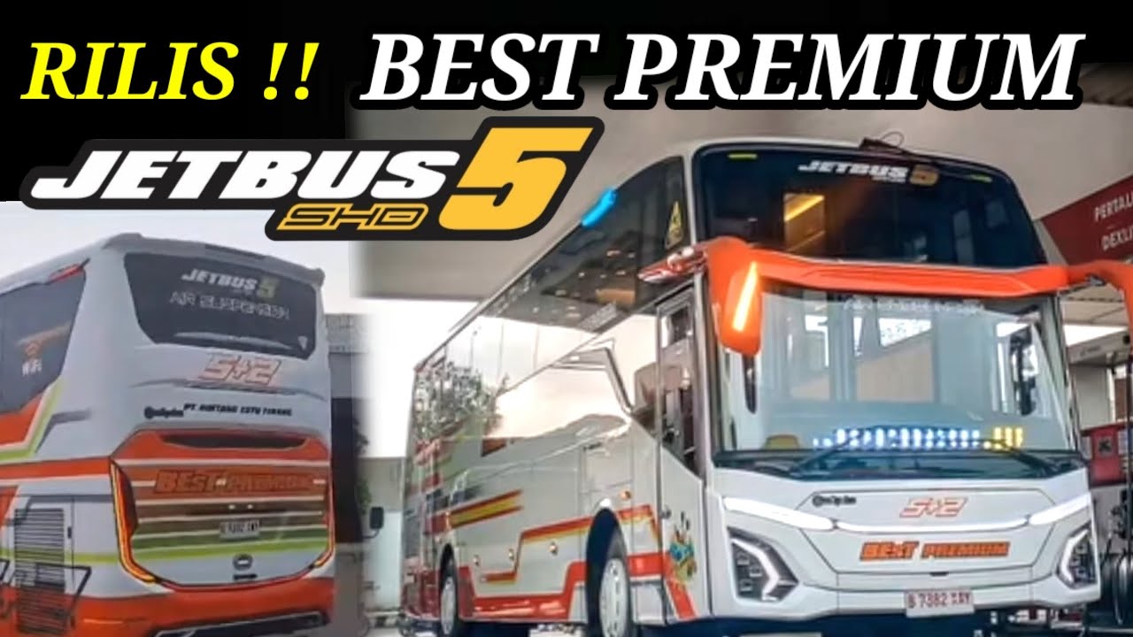 Rilis !! Best Premium Jetbus 5 SHD Hino RK8 Karoseri Adiputro 2023 ...