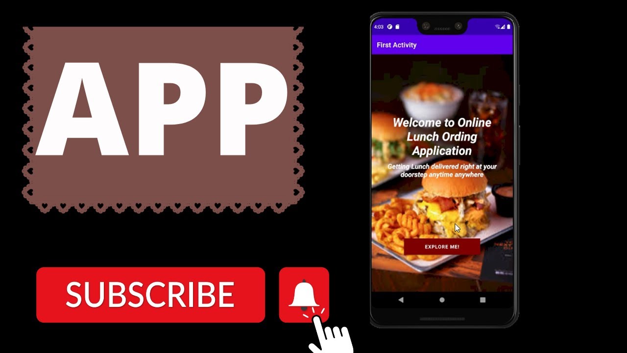 Android App Tutorial Food Ordering App Using Sqlite Database Youtube 3516