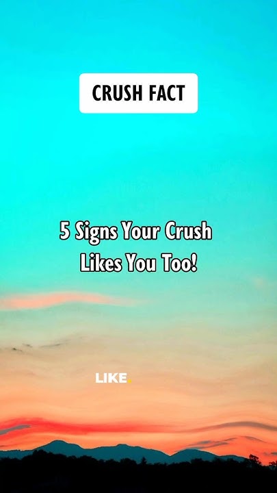 5 Signs Your Crush Likes You Too! #shorts #psychologyfacts - YouTube