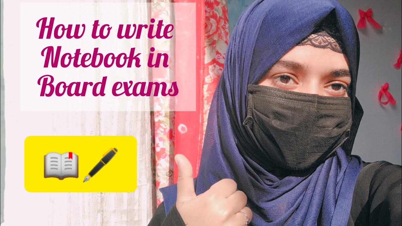 How to write Notebook in Board exams 📖🖊|| study Tips || Aaliya Shams ...