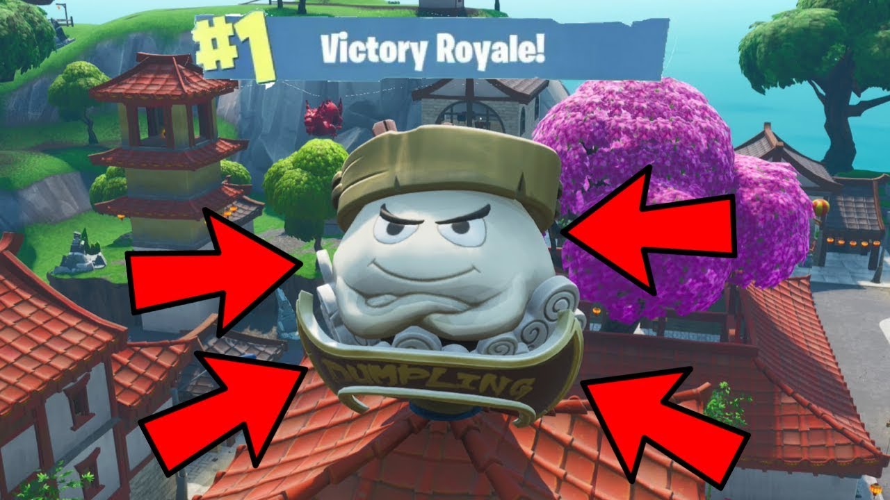 DANCE ON TOP OF A GIANT DUMPLING HEAD | Fortnite Week 4 - YouTube