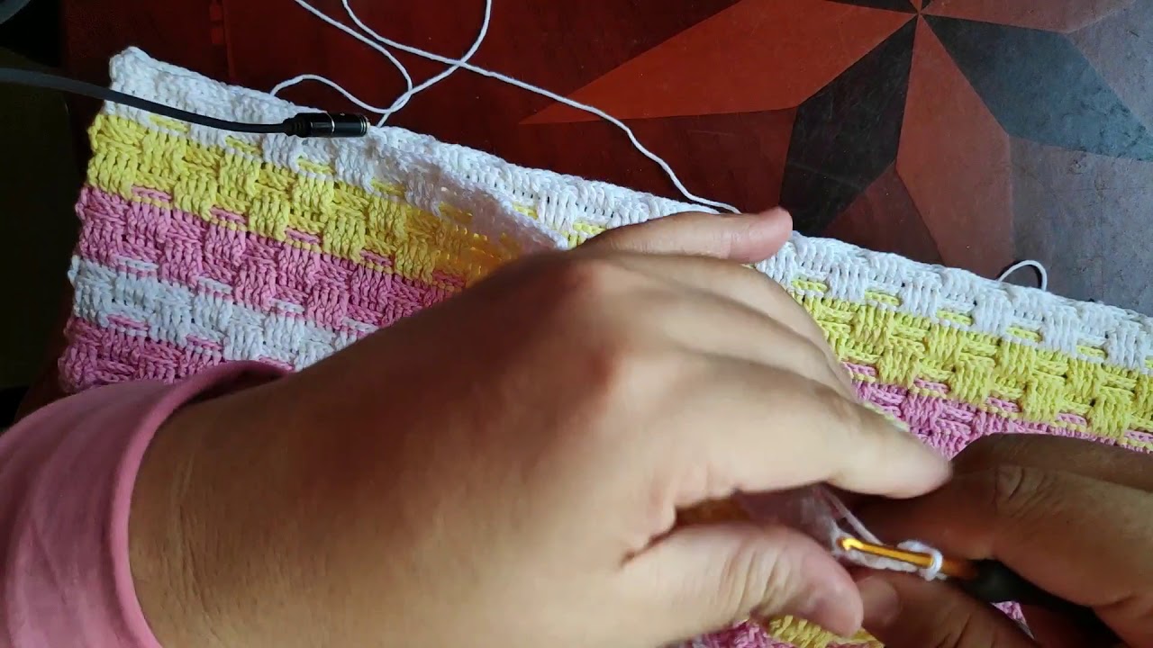 Teaser video How To Crochet Basket Weave MYZA.CRAFT - YouTube