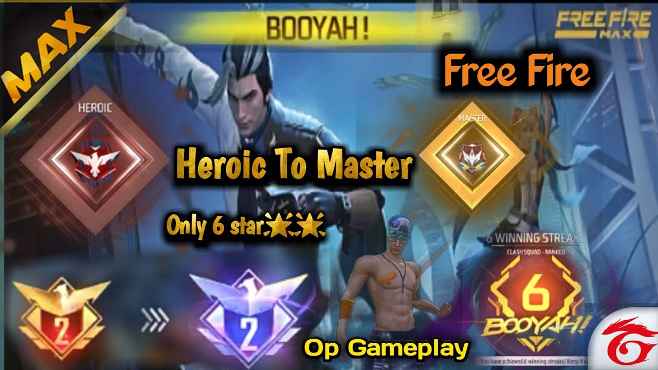 Free fire heroic to master cs-ranked||Free Fire gameplay|| #freefire ...