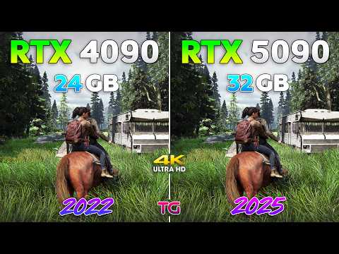 RTX 4090 vs RTX 5090 - Comparison with New Drivers | 4K