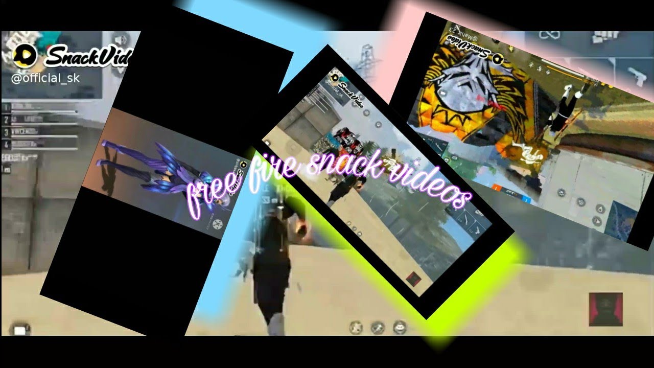 free fire snack video - YouTube