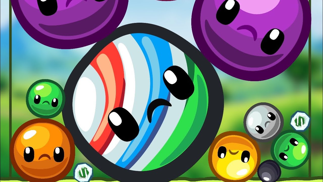 Gem Fusion Watermelon GamePlay 2048 Ball Merge Satisfying game Puzzle ...