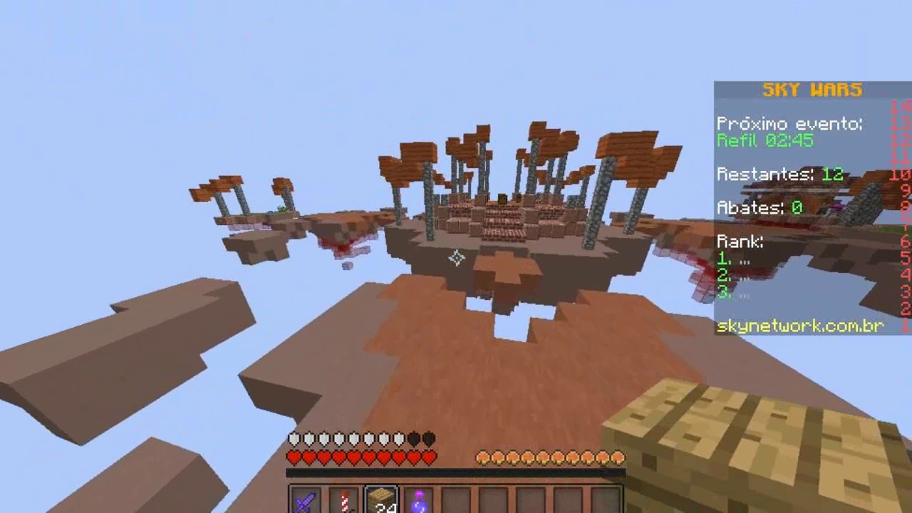 [MINECRAFT SKYWARS] MATEI O HACK E OLHA NO QUE DEU! [MITO] + PERDI MINHA CONTA . - YouTube