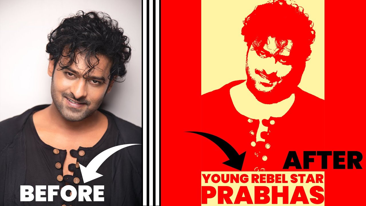 How to create GRAPHIC EFFECTS for PORTRAIT images using THRESHOLD ...