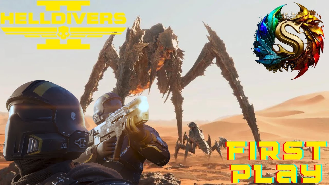 HellDivers 2 first playthrough - YouTube