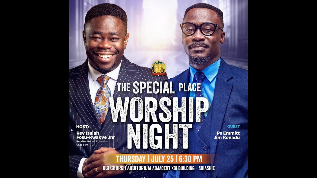 THE SPECIAL PLACE WORSHIP NIGHT || JULY EDITION 2024 || 26-05-2024 # ...