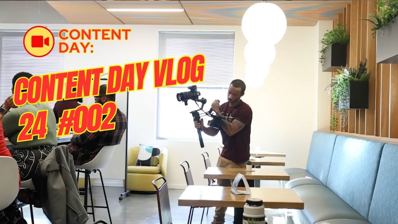 Behind the scenes content filming session Vlog 24-002 🎥 (Event day ...