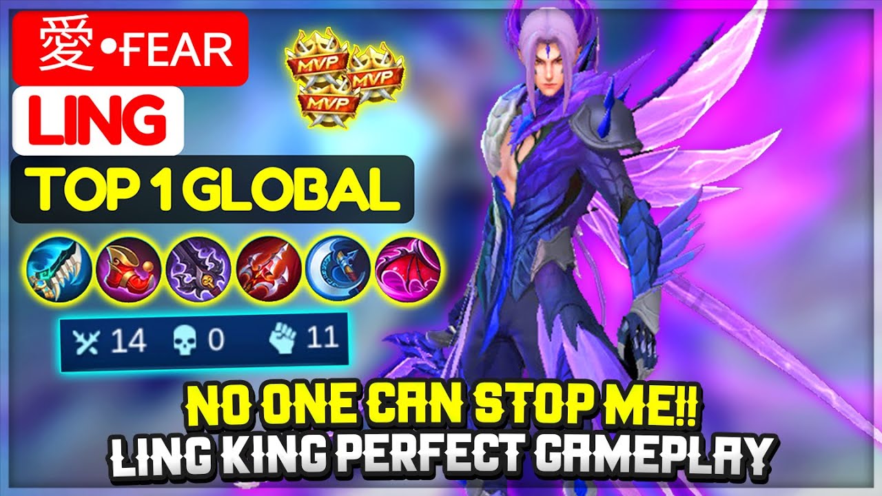 No One Can Stop Me!! Ling King Perfect Gameplay [ Top 1 Global Ling ] 愛 ...