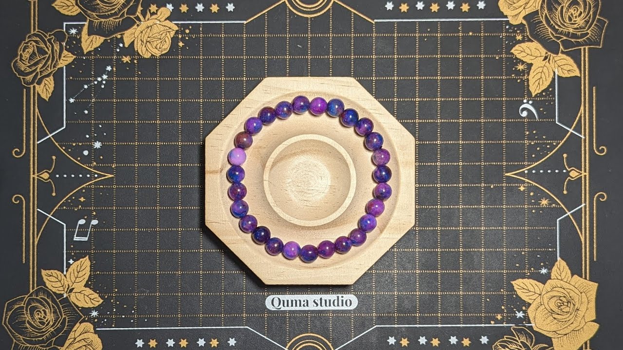 Captain Makes Clasp Free Starry Night Jade Bracelet - YouTube