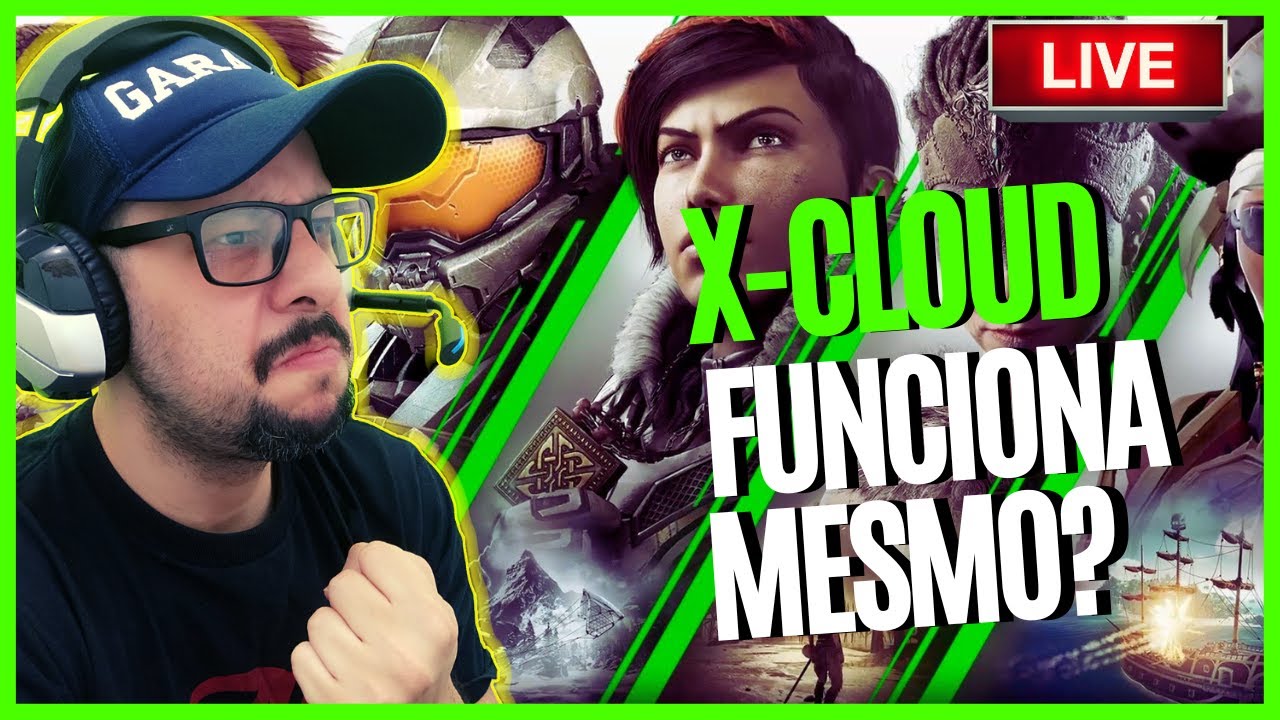 X-CLOUD FUNCIONA MESMO? TESTANDO AO VIVO - XBOX ONE S / PC - YouTube
