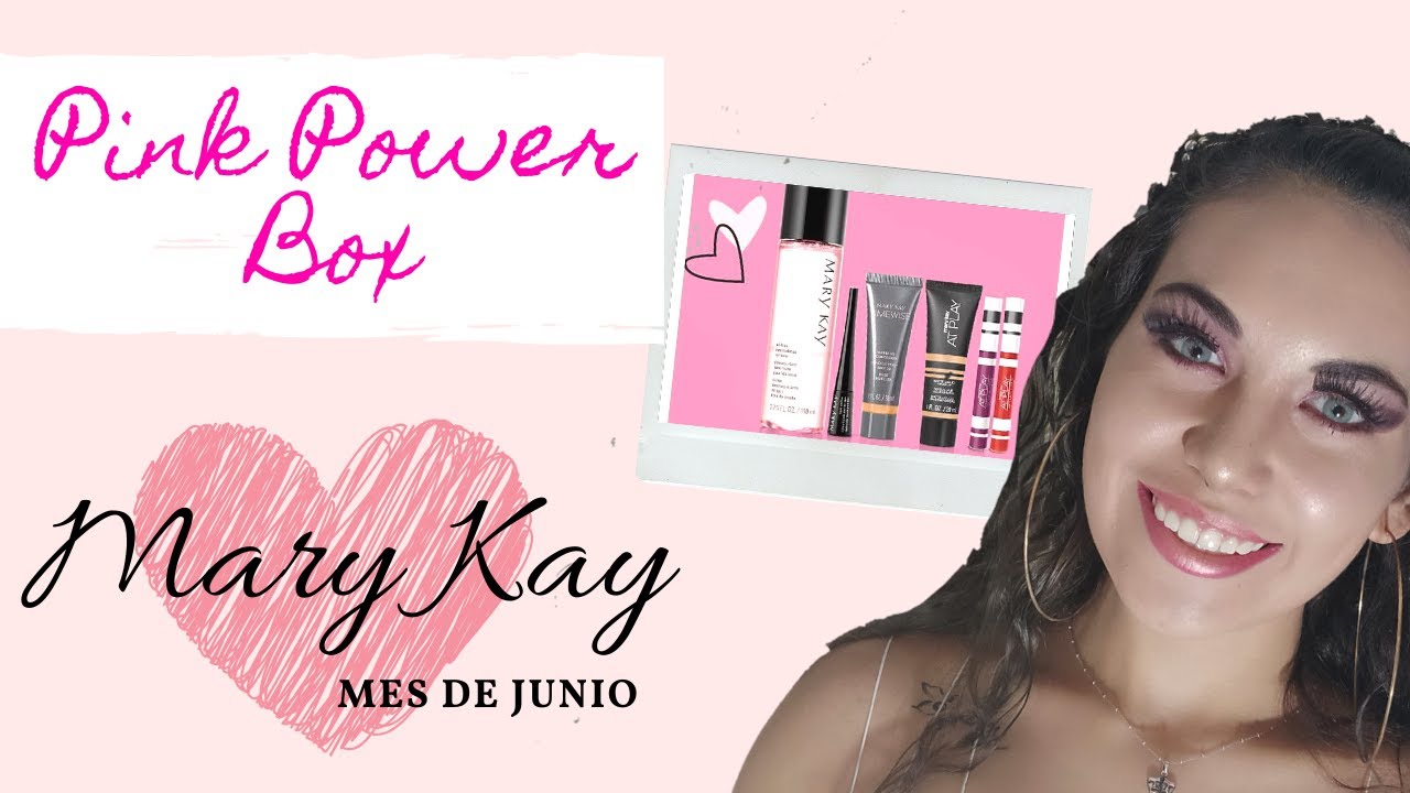 Pink Power Box de Mary kay-Junio 2020 💌🌸💗 - YouTube