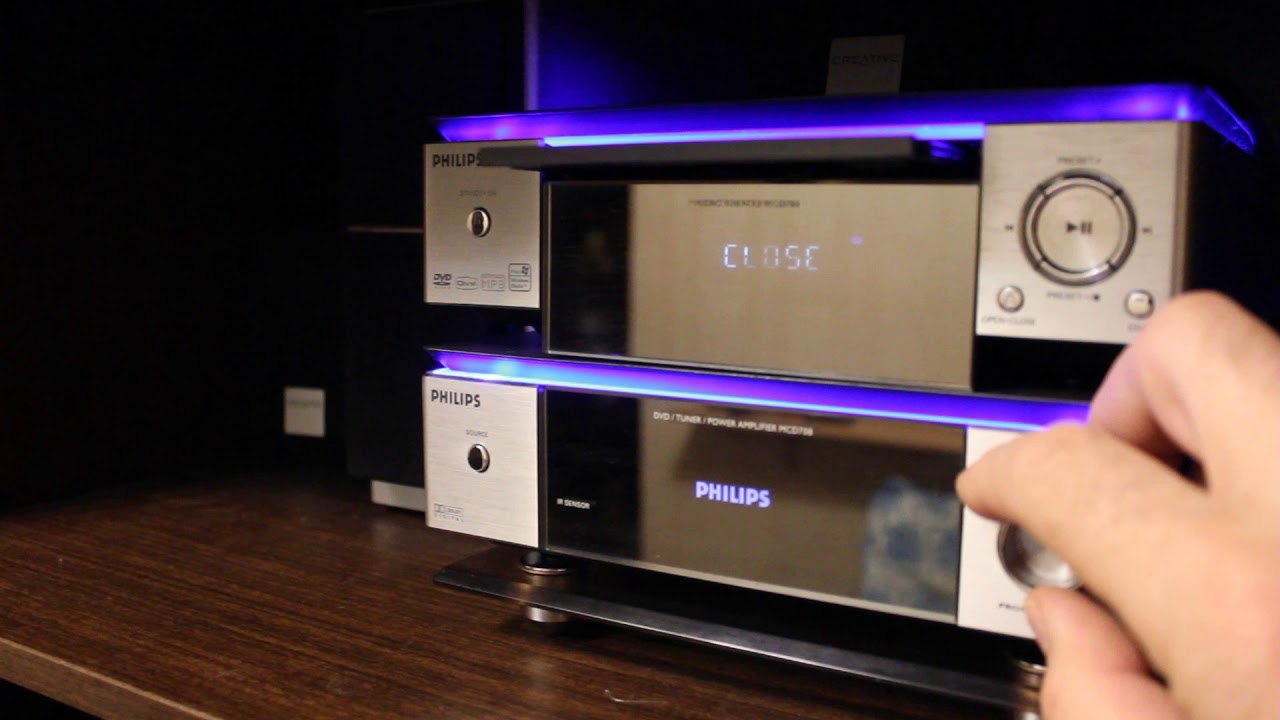 PHILIPS Micro Theatre MCD 708 - YouTube