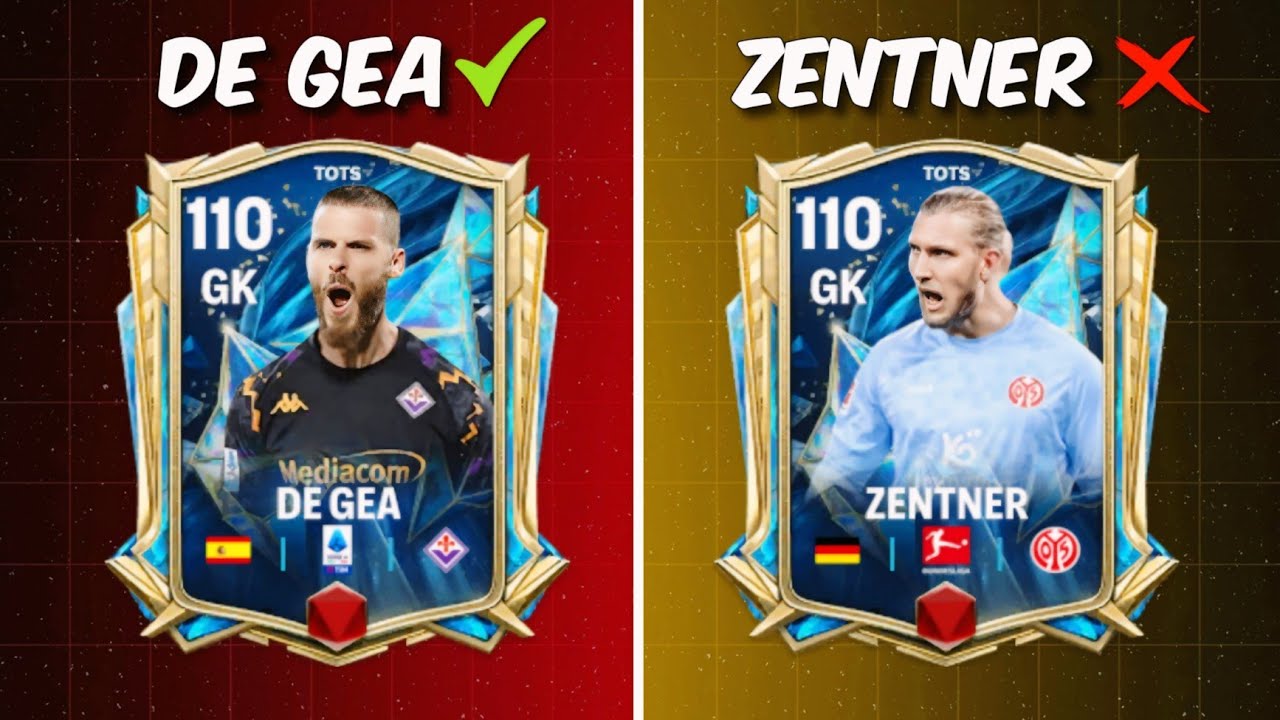 TOTS DE GEA IS INSANE 🤯 TOTS DE GEA AND ZENTNER REVIEW FC MOBILE ...