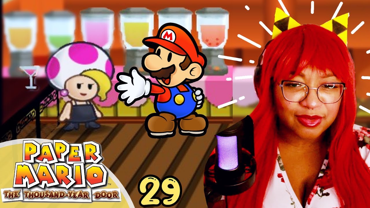 First Mario Bar RPG | Paper Mario The Thousand Year Door | Part 29 ...