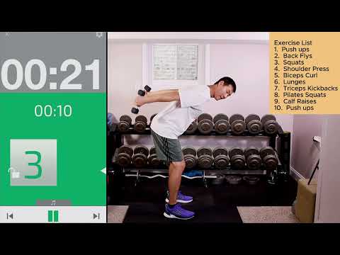 Beginners Strength Training Workout #1 (Haven't worked out in years? This is for you...) - YouTube