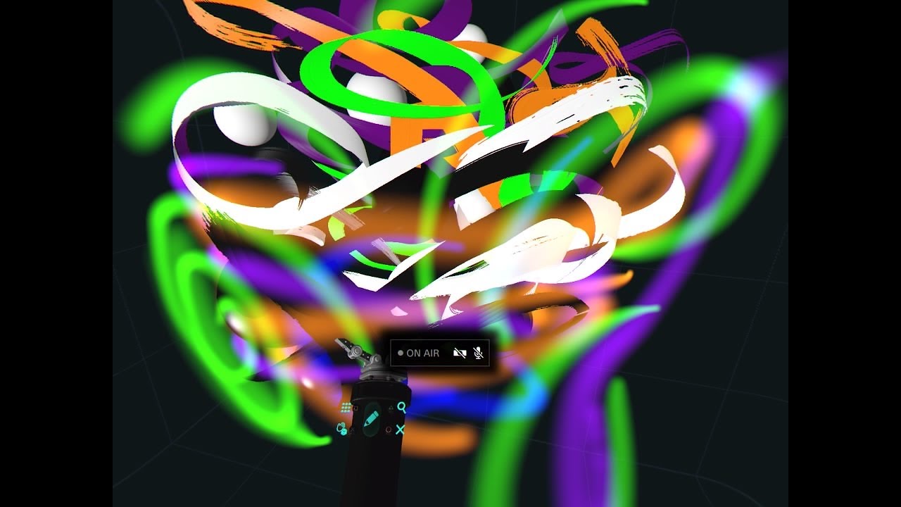 VR paintr 2 2019 B Using "Glow" as Virtual Spray Paint - YouTube