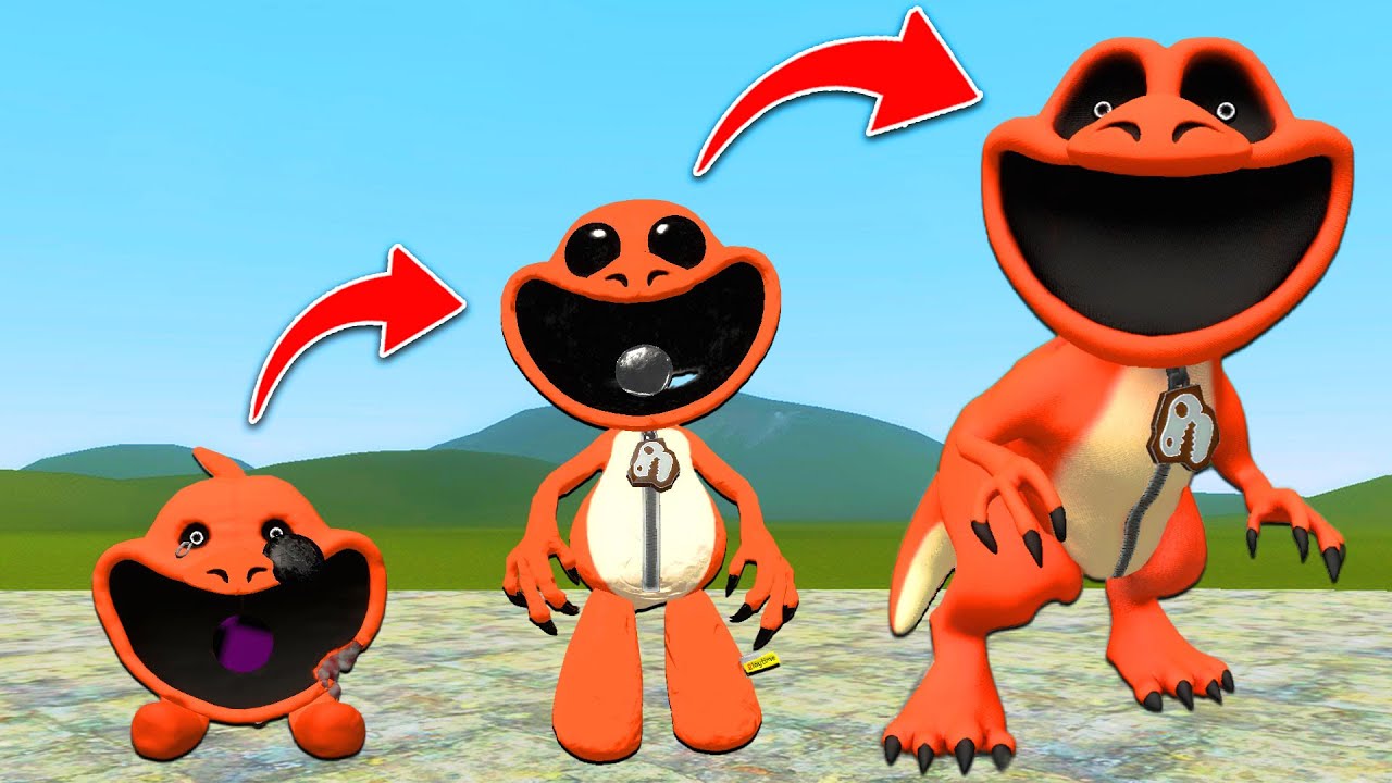 NEW Evolution OF ROWDY REX Poppy Playtime Chapter 3 In Garry's Mod ...