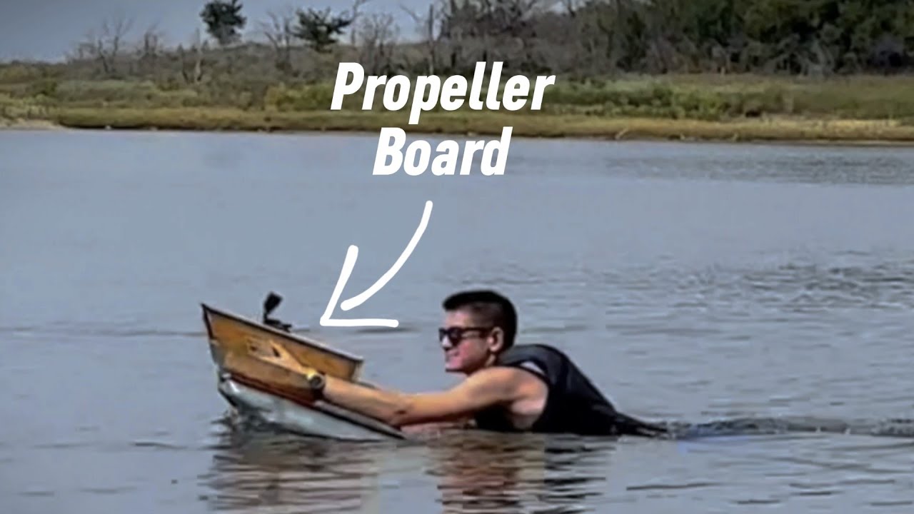 Joel's Contraption (the prop board) - YouTube