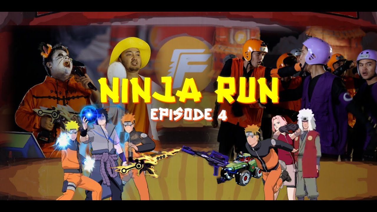 keseruan Di Stage Akhir - Ninja Run Teaser Episode 4 - YouTube