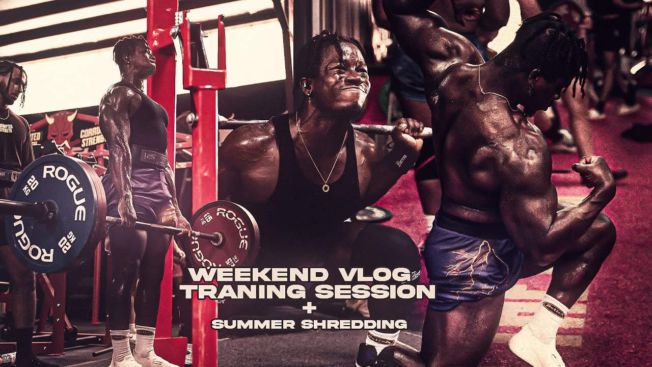 Weekend Vlog! | Training Session At Corrupted Strength + Summer ...