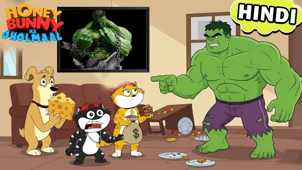 Honey Bunny ने पहनी Hulk की घड़ी। | Honey Bunny Episode In Hindi ...