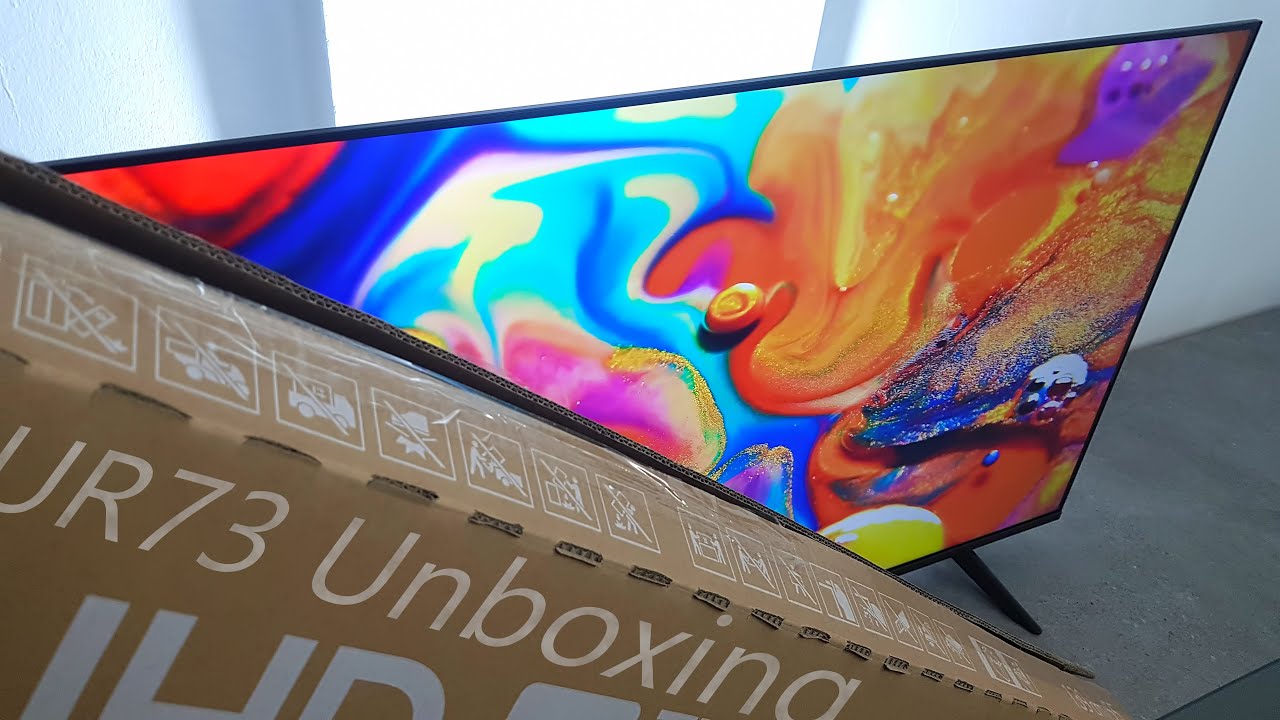 LG UR7300 Quick Unboxing + Setup with Demo - YouTube