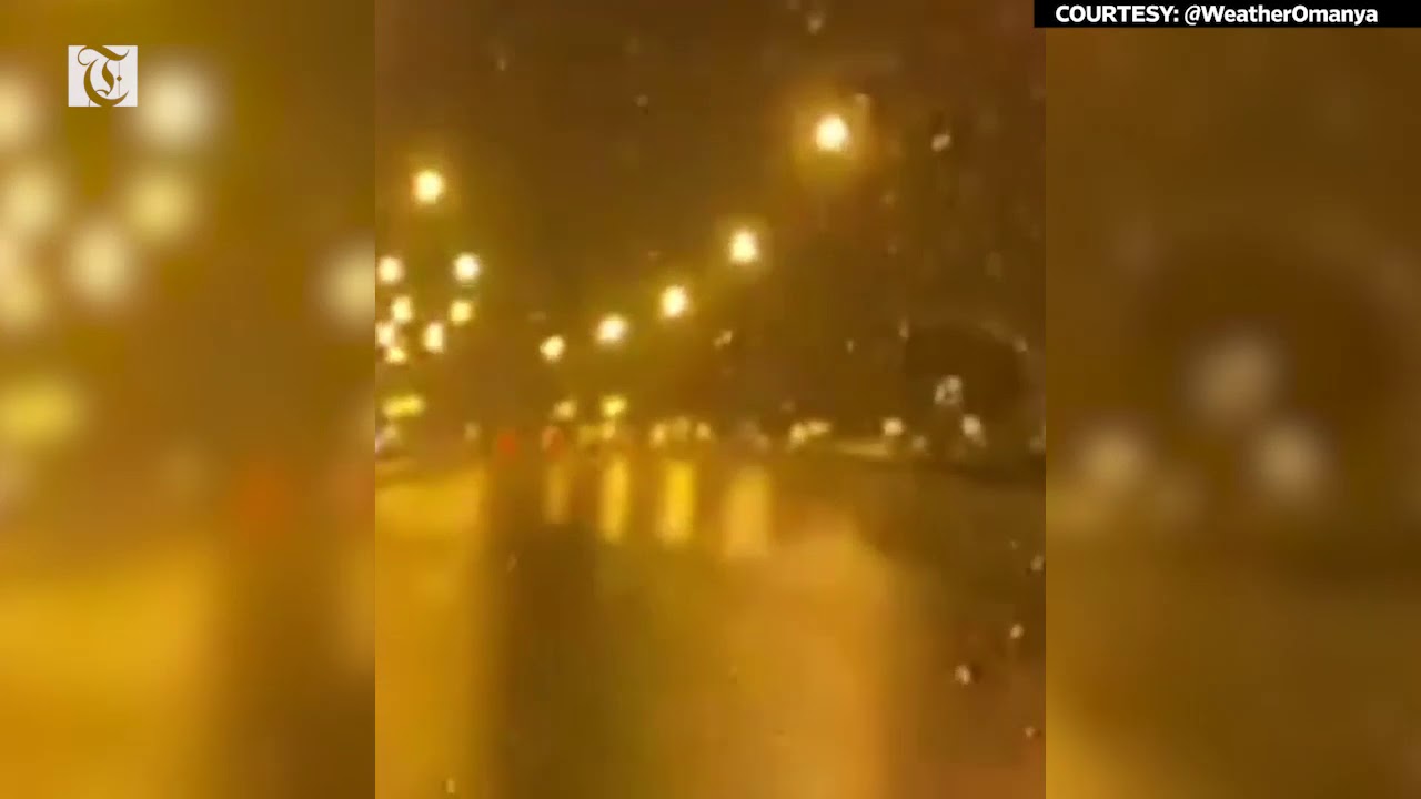 Isolated rainfall expected today - YouTube